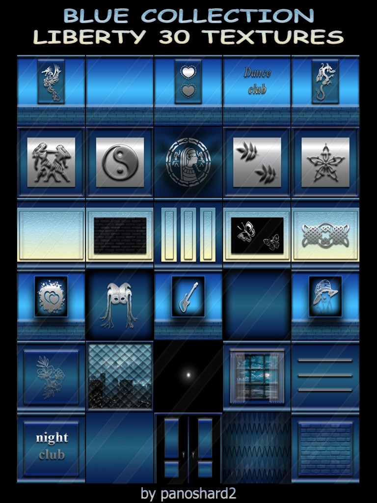 triplex collection 30 textures for imvu rooms - panoshard2 manufacture ...