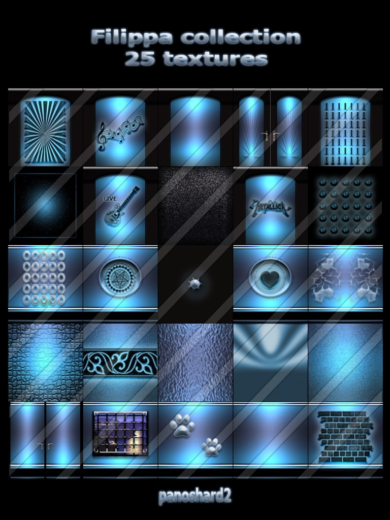 BLUE TEXTURES - panoshard2 manufacture and sale textures for imvu