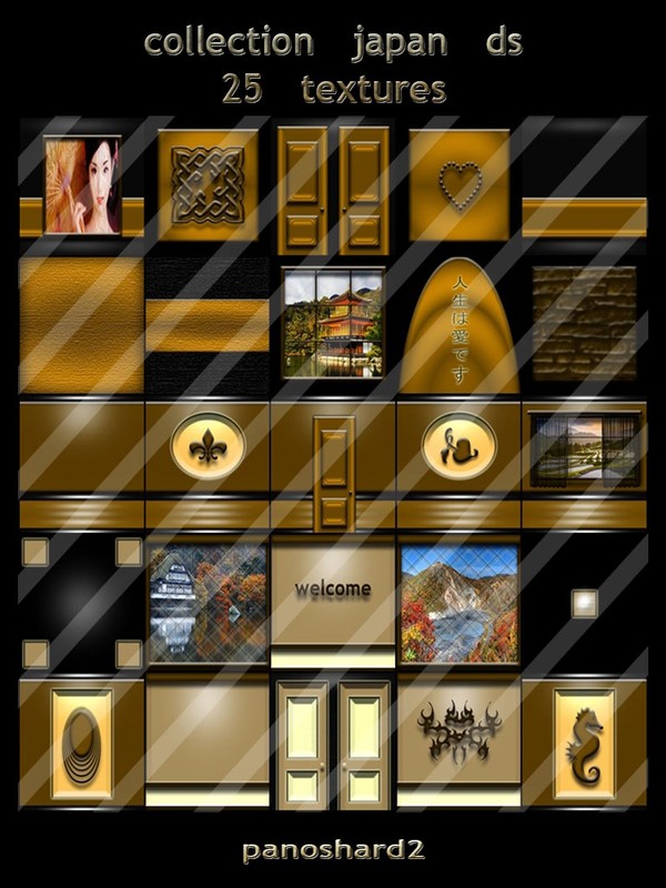 art gallery 40 textures for imvu creator - panoshard2 manufacture and ...